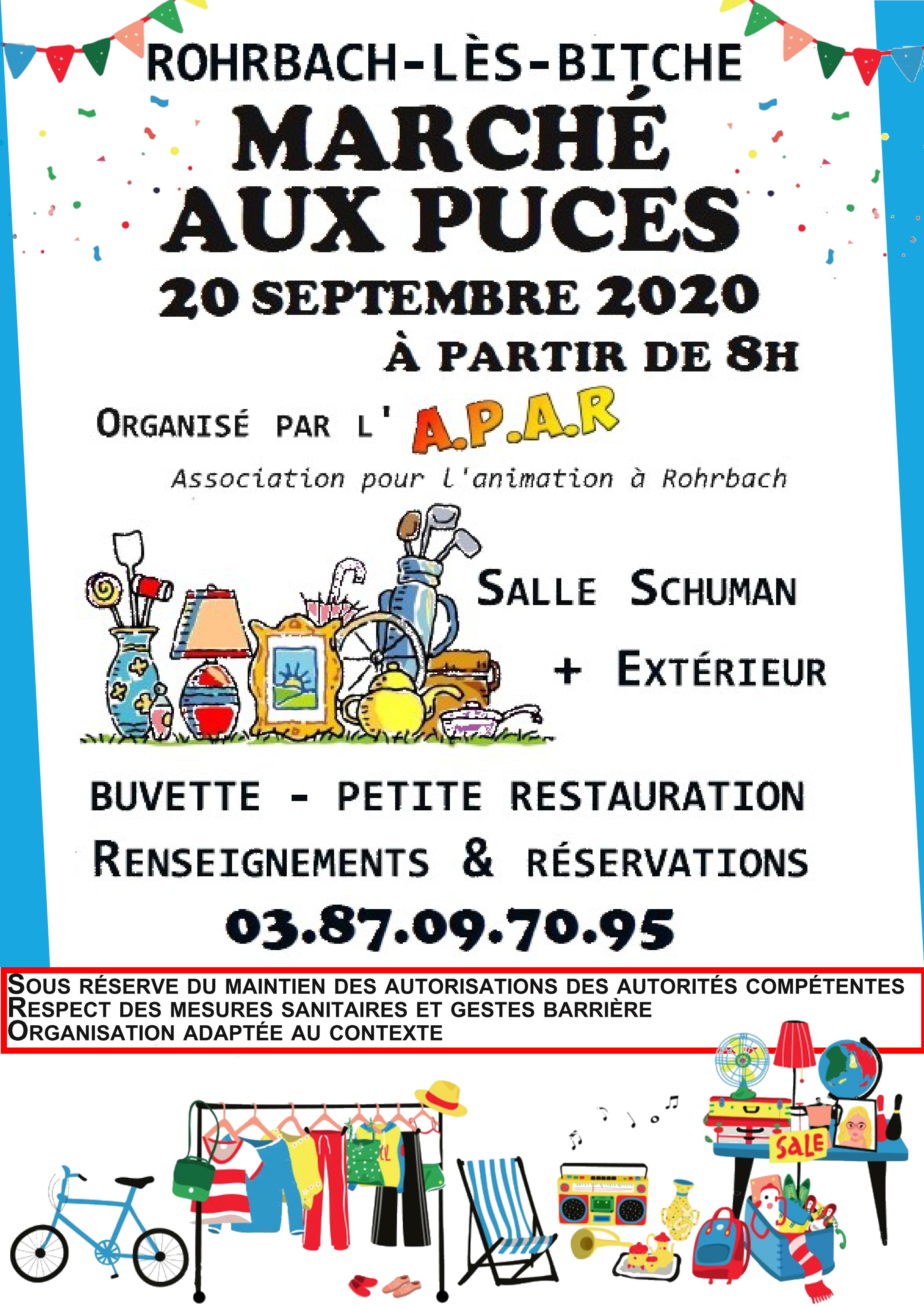 Marché aux puces / Braderie / Brocante : Marché aux Puces - Radio Mélodie