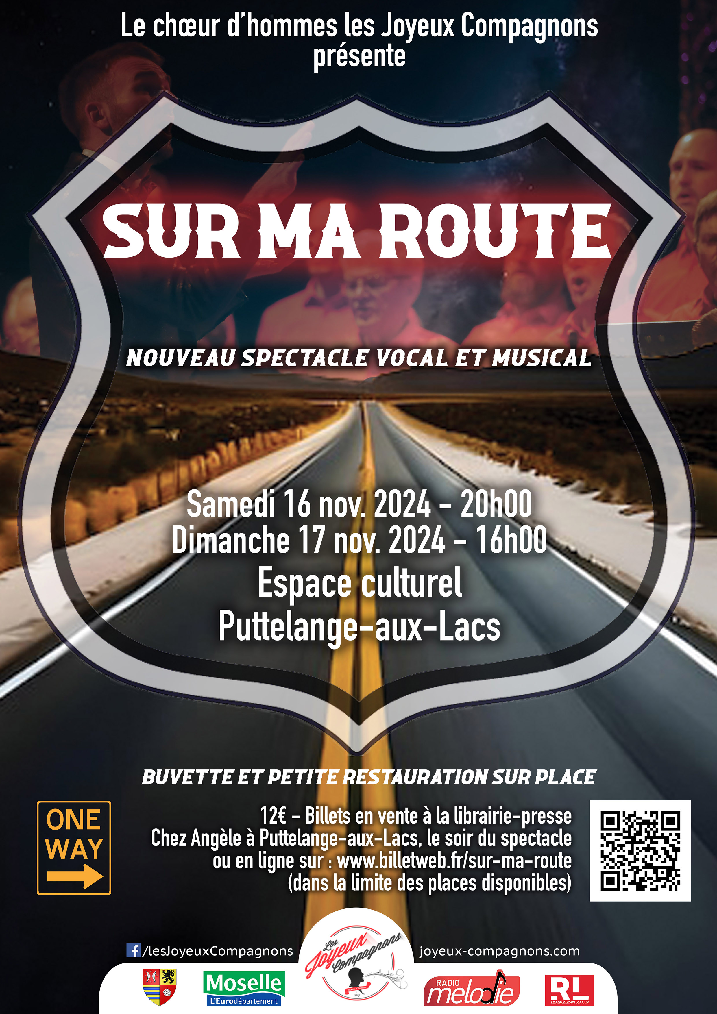 Musique / Concert : Sur ma route - Nouveau spectacle du choeur d'hommes ...