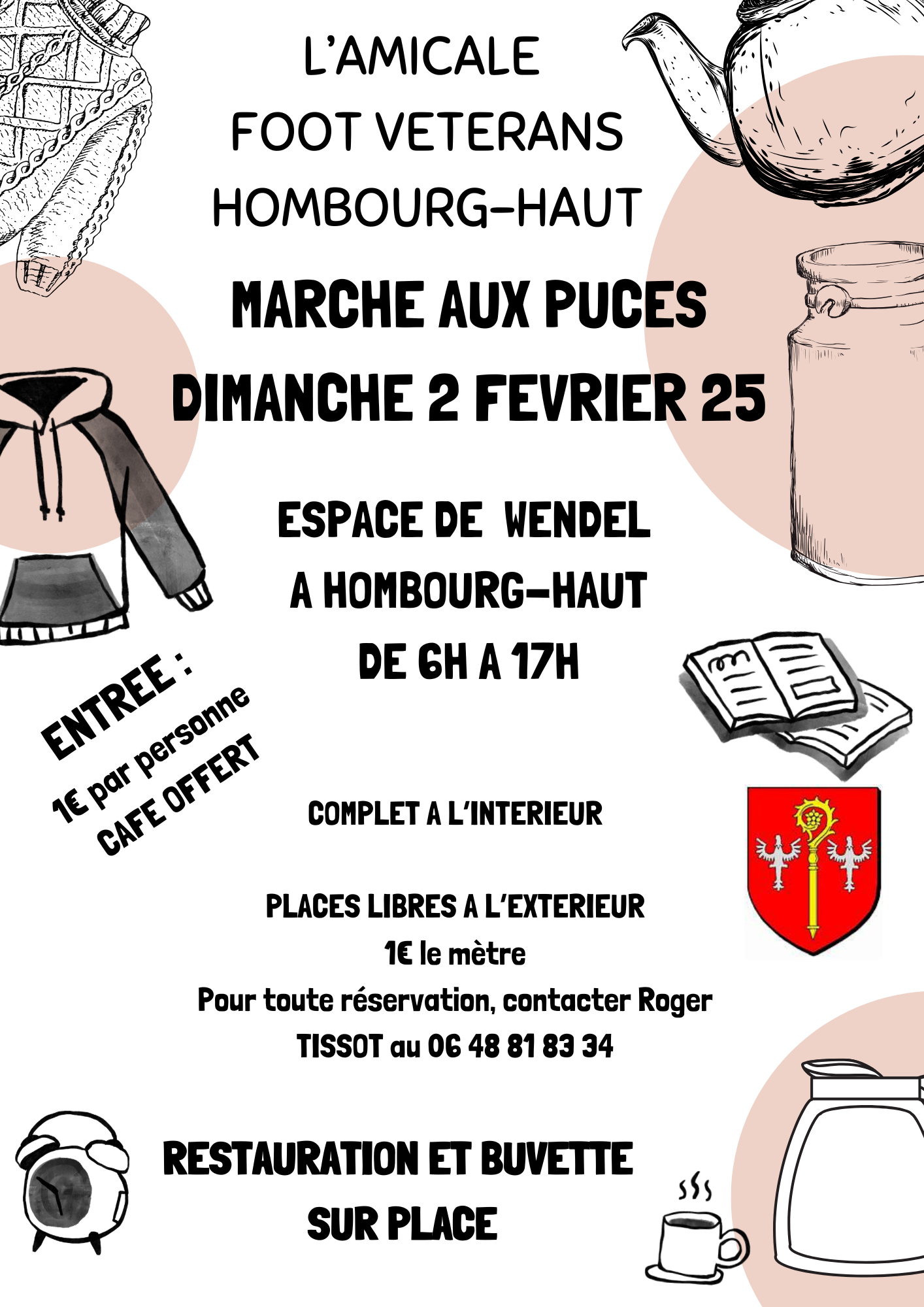 Marché aux puces / Braderie / Brocante : Marché aux puces de l'amicale de Foot Vétérans d ...