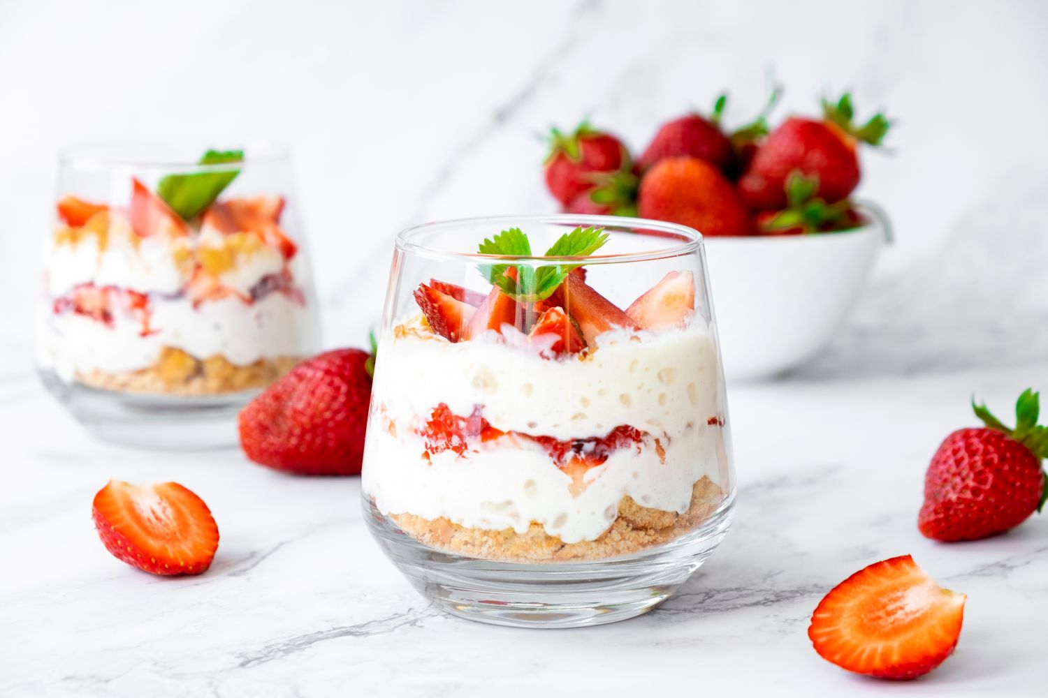 Recette : Verrine fraises spéculoos - Radio Mélodie